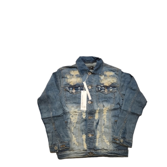 Jackets & Coats | Vintage Ripped Jacketjean Set New Fastshiping | Poshmark